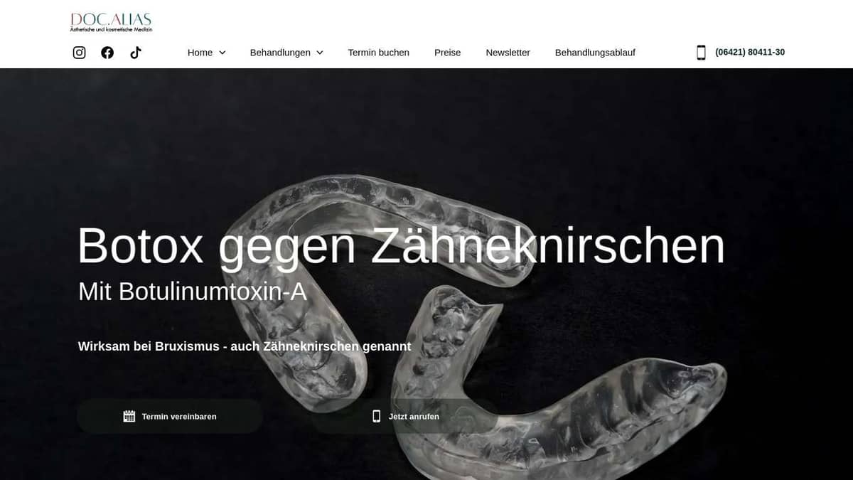 Botox Bei Zähneknirschen